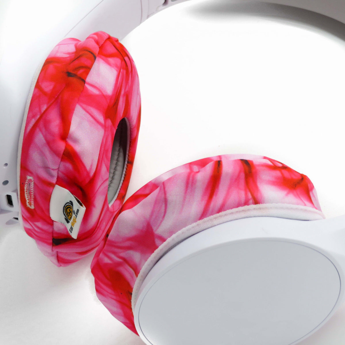 Red Mist Sweat Protecting Headphone Covers from EarHugz – EarHugz®